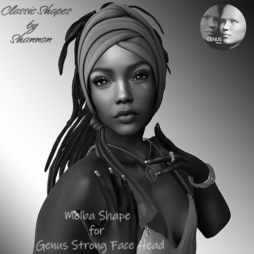 Second Life Marketplace - Classic Shapes Melba DEMO Shape for Genus ...