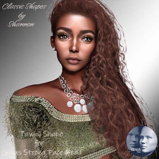 Second Life Marketplace - Classic Shapes Tawny Shape for Genus Strong ...