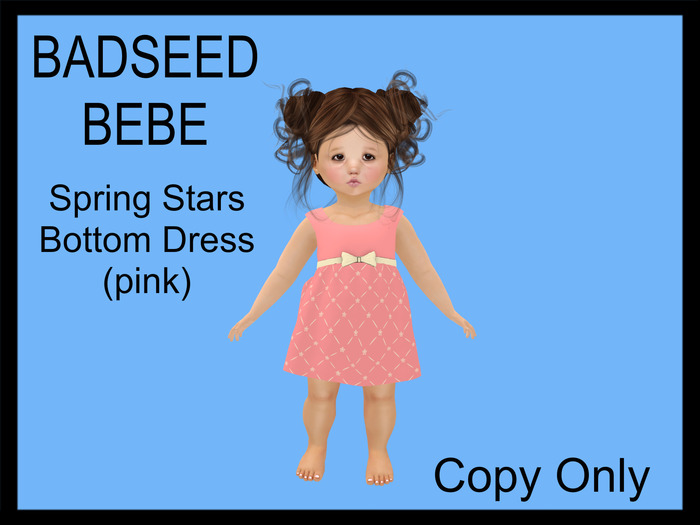 Second Life Marketplace - Steph-O-Bee's - Spring Stars Bottom Dress ...