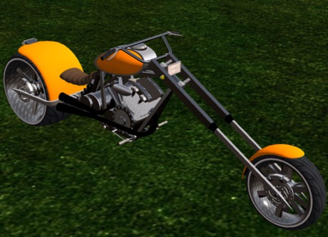 Second Life Marketplace - Orange Chopper