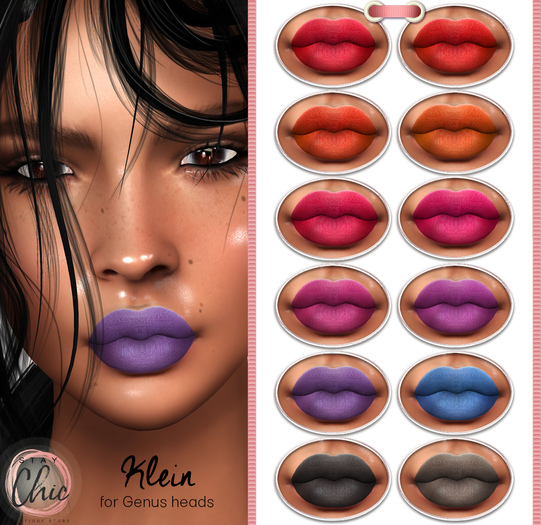 Second Life Marketplace - Stay Chic - Klein lipstick DEMO