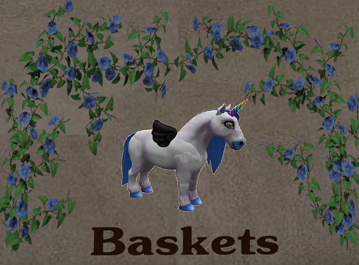 Second Life Marketplace - [Ponie] [Basket] Female Craved Greek Key ...