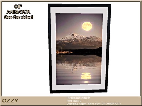 Second Life Marketplace - *$OZZY$* Picture GIF ANIMATOR Moon