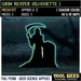 Second Life Marketplace - Tool Shed - Grim Reaper Silhouette 1 Mesh Kit ...