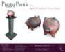 Second Life Marketplace - idex - Piggy Bank / Tip Jar - Aged