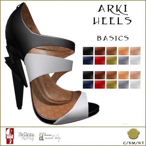 Second Life Marketplace - BM Arki Heels Basics