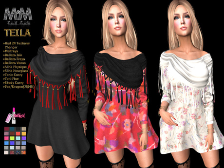 Second Life Marketplace - Winter FASHION - M&M-TEILA-SEP19