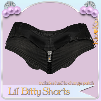 Second Life Marketplace - =Kio= Lil' Bitty Shorts - FAT PACK