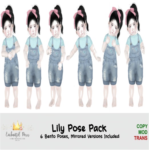 Second Life Marketplace - {Enchanted Poses} Lily Pose Pack