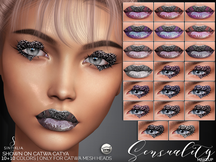 Second Life Marketplace - Sintiklia. - Makeup Sensuality(CATWA)