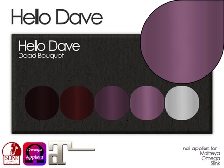 Second Life Marketplace - Hello Dave - Nail Appliers - Dead Bouquet