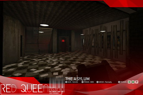 Second Life Marketplace - 【ⓇⓆ】The Asylum (RP Setup)