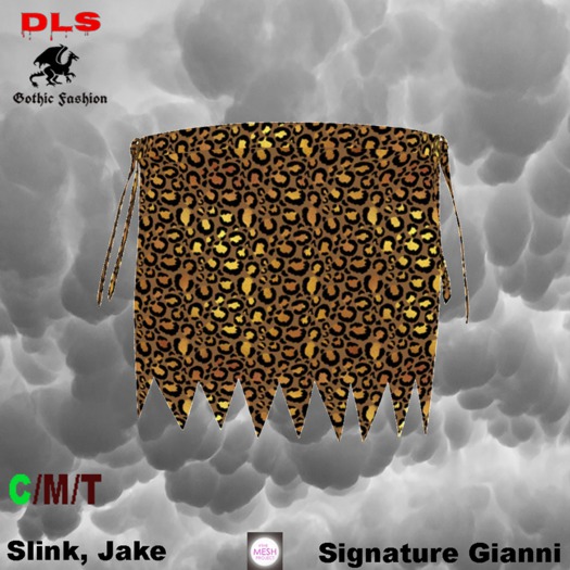Second Life Marketplace - flintstone male loincloth gold leopard boxed