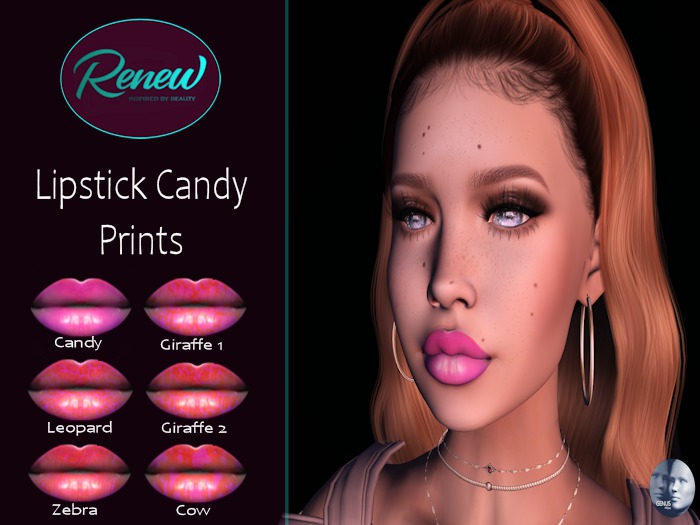 Second Life Marketplace - Renew - Lipstick Candy Prints (Genus)