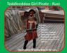 Second Life Marketplace - Pirate Girl - Rust