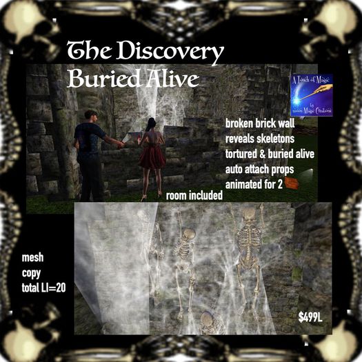 Second Life Marketplace - THE DISCOVERY BURIED ALIVE-CRATE