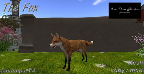 Second Life Marketplace - The Fox mesh