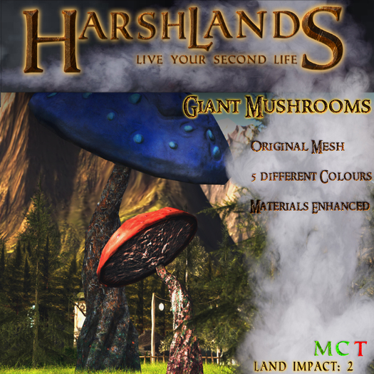 Second Life Marketplace - [HL] Giant Mushrooms