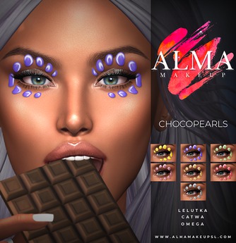 Second Life Marketplace - ALMA Makeup - Chocopearls - Lelutka