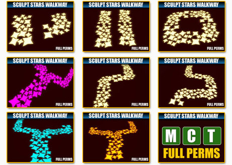 Second Life Marketplace - [iSculpt] Sculpt Walkway - Sculpt Stars ...