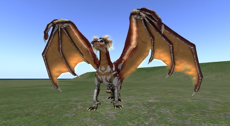 Second Life Marketplace - IMONSTER DRAGON- Bones Tattoo TEXTURE PACK ...
