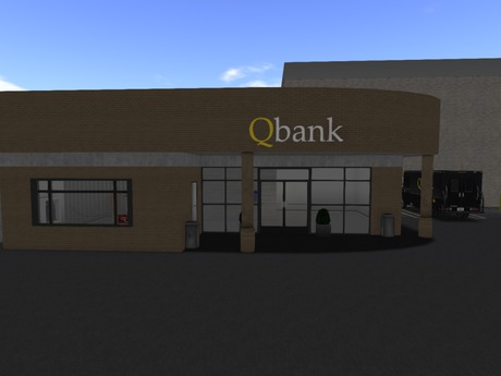 Second Life Marketplace - qube// Qbank ATM Building | Bank | Banco
