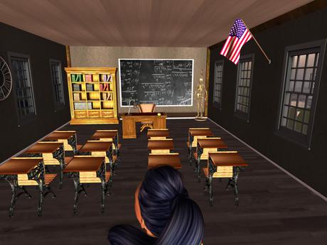 Second Life Marketplace - Complete furnished School house animated ...