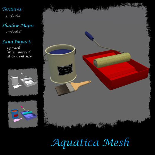 Second Life Marketplace - Aquatica Mesh - AM024394 Home Improvement ...