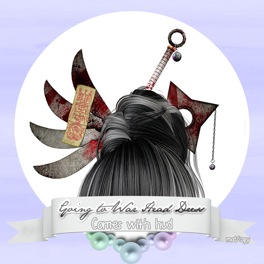 Second Life Marketplace - =Kio= Going to War - Head Dress
