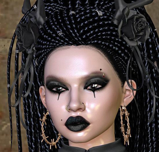 Second Life Marketplace - SHELBYFIED WEDNESDAY SHAPE GENUS STRONG FACE