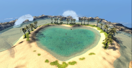 Second Life Marketplace - Islands set "My heart is yours" for 64x64 ...