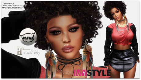 Second Life Marketplace - MS_CATWA_shape 01_CATYA BENTO HEAD/maitreya ...
