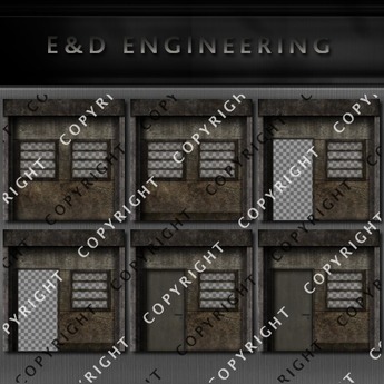 Second Life Marketplace - [ILD01.4] 6 Industrial Loading Dock Textures ...