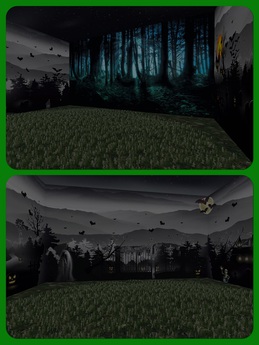 Second Life Marketplace - Halloween SkyBox 45x45x25m with Grass - 4Li ...