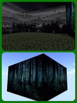 Second Life Marketplace - Halloween SkyBox 45x45x25m with Grass - 4Li ...