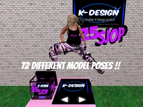 Second Life Marketplace - 25SJOP -MULTI POSE -MODEL STAND - BOX