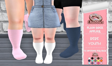 Second Life Marketplace - CHUBBIES - FATPACK SOCK APPLIER - BEBE ...