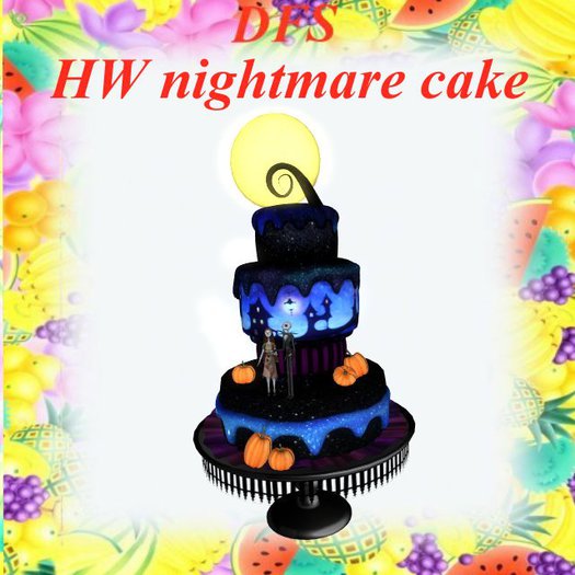 Second Life Marketplace - HW nightmare cake - storage vendor crate fb
