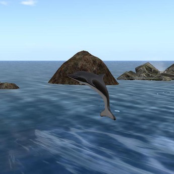 Second Life Marketplace - Jumping Dolphin V2 On/Off Sim