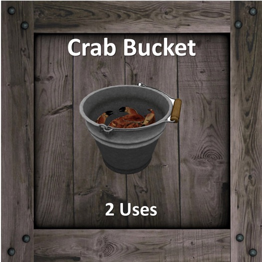 Second Life Marketplace - DFS Crab Bucket (Texture)