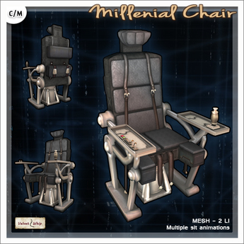Second Life Marketplace - [V/W] Millenial Chair - Starship pilot or ...