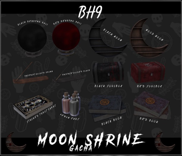 Second Life Marketplace - [BH9] - Wood Moon