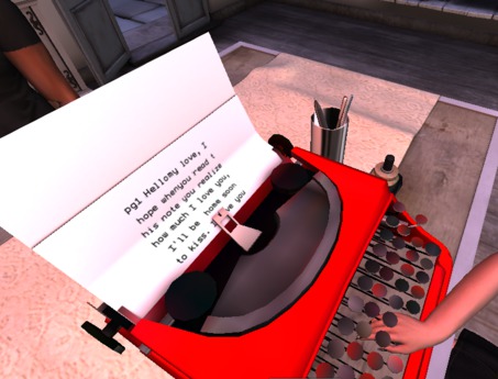 Second Life Marketplace - TypeWriter Red