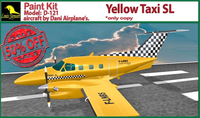 Second Life Marketplace - Paint D-121 (YELLOW TAXI)