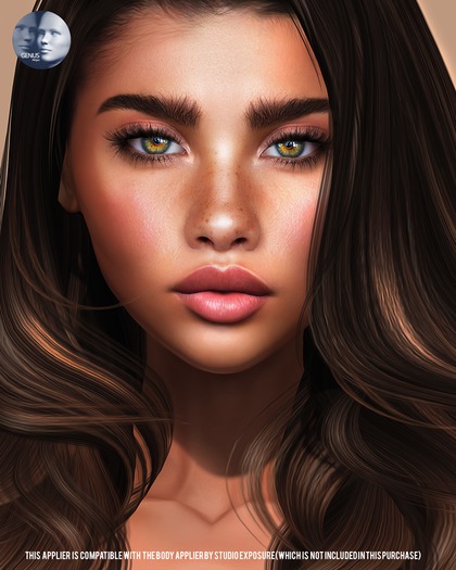 Second Life Marketplace - .N X GENUS PROJECT PIXIE APPLIER (SIENNA)
