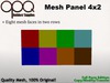 Second Life Marketplace - OPQ Mesh Panel 4x2