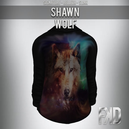 Second Life Marketplace - [FʞD] SHAWN SHIRT - WOLF