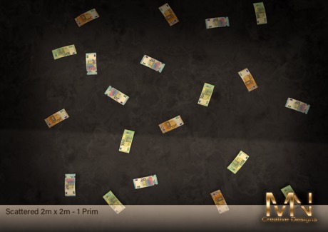 Second Life Marketplace - M&N - Money Bills (USD, EUR, GBP, YEN, RUBLE)