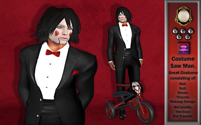 Second Life Marketplace - Costume Saw Man