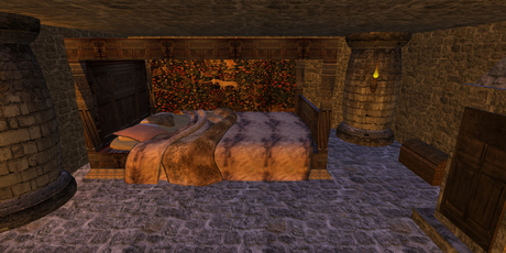 Second Life Marketplace - GM: Single-Storey Furnished Castle Skybox